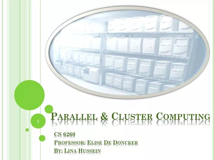 PPT - Parallel & Cluster Computing PowerPoint Presentation, free ... PPT - Parallel & Cluster Computing PowerPoint Presentation, free ...