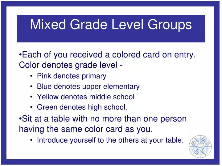 PPT - Mixed Grade Level Groups PowerPoint Presentation, free download ...