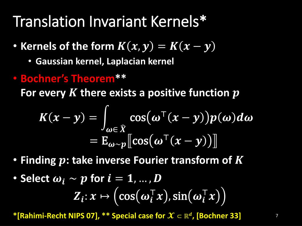 PPT - Explicit Feature Methods for Accelerated Kernel Learning ... PPT - Explicit Feature Methods for Accelerated Kernel Learning ...