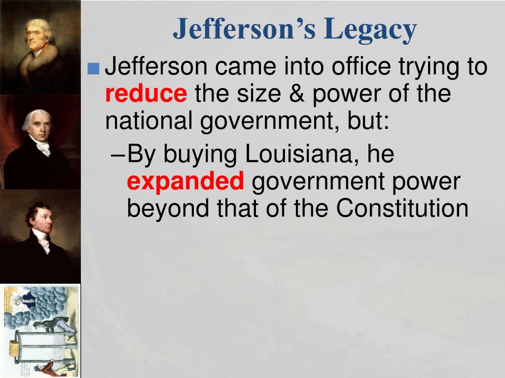PPT - The Presidencies of Thomas Jefferson, James Madison, James Monroe ...