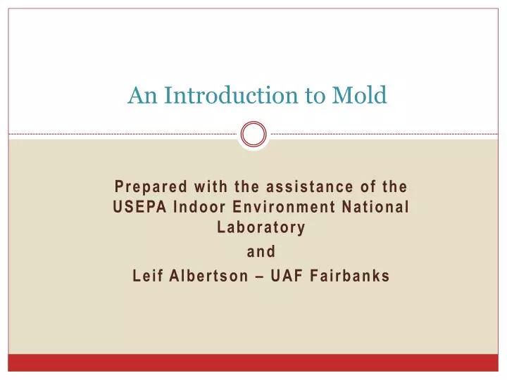 PPT - An Introduction to Mold PowerPoint Presentation, free download ...