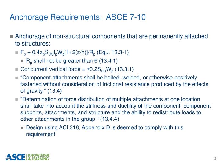 PPT - Alternative Designs for Anchorage to Concrete PowerPoint ...