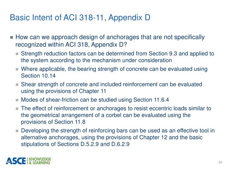 PPT - Alternative Designs for Anchorage to Concrete PowerPoint ...