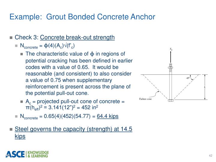 PPT - Alternative Designs for Anchorage to Concrete PowerPoint ...