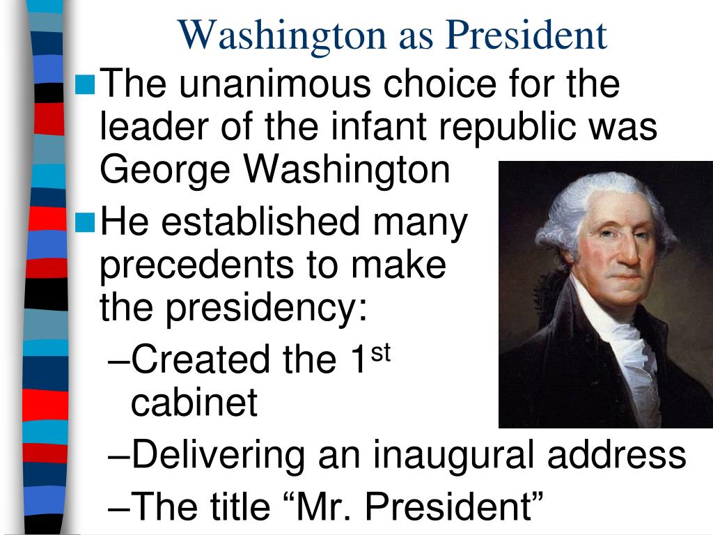 PPT - Essential Question: What early precedents in American government ...