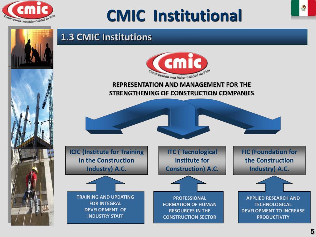 PPT - Institutional Activity CMIC Presentation to the North American ...