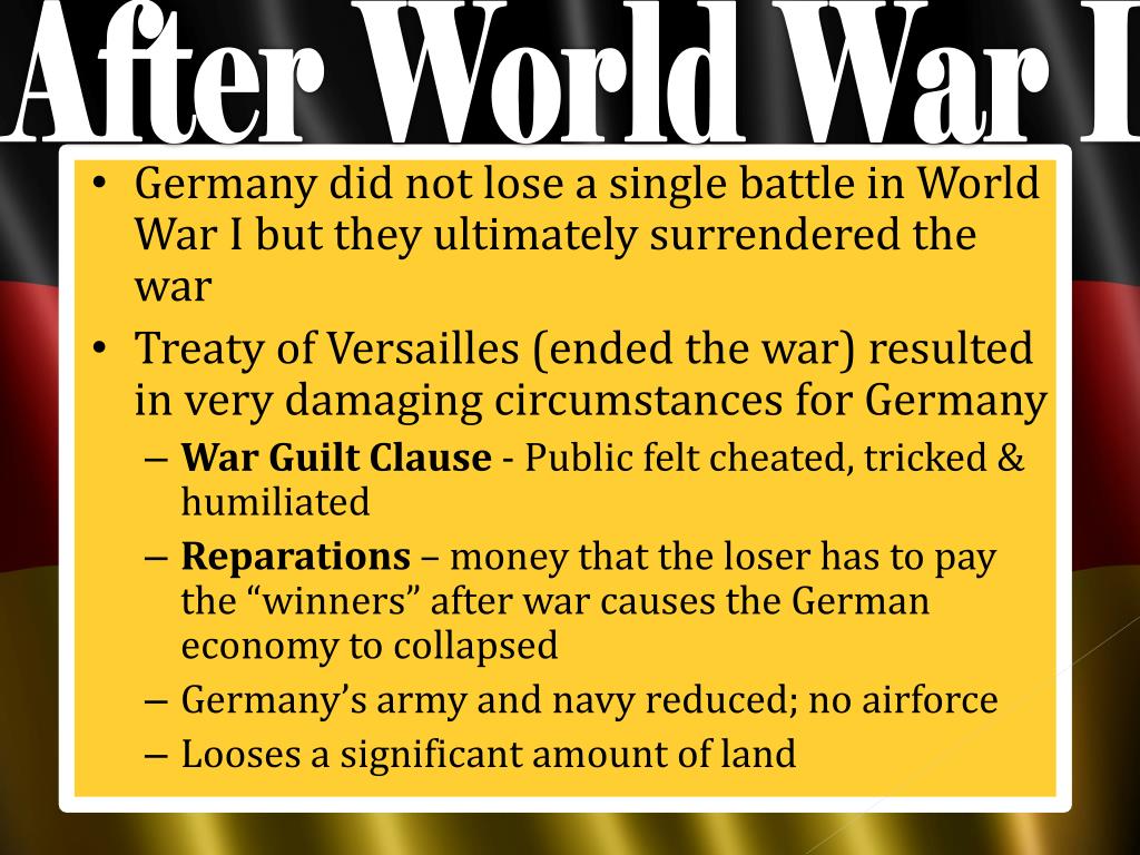 PPT - I will… Outline the military history of Germany Examine the way ...