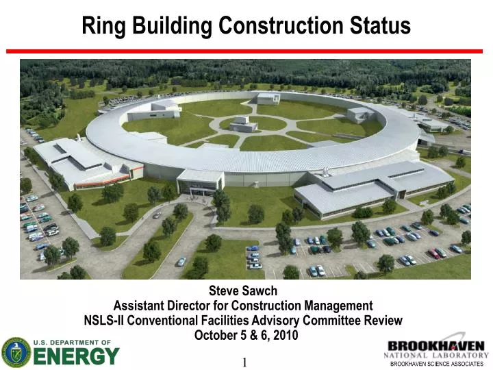 PPT - Ring Building Construction Status PowerPoint Presentation, free ...