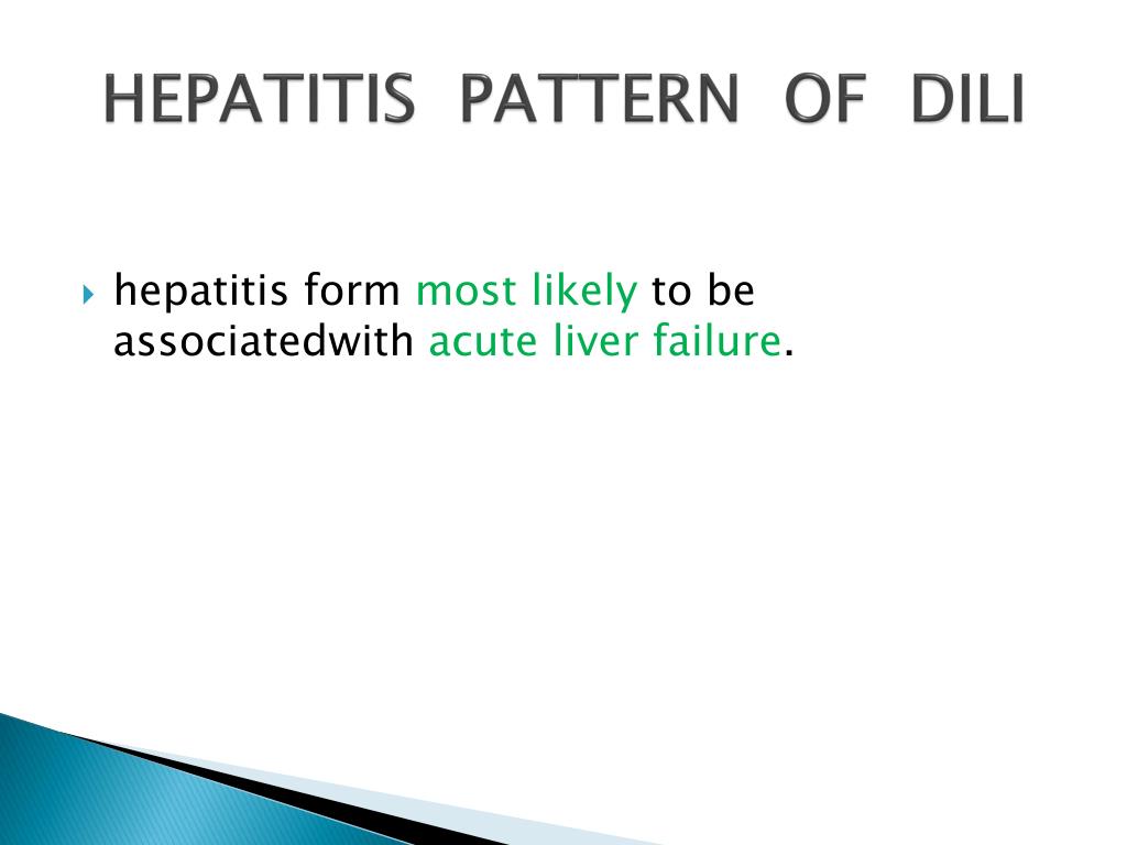 PPT - Diagnosis, management and prevention of drug-induced liver injury ...