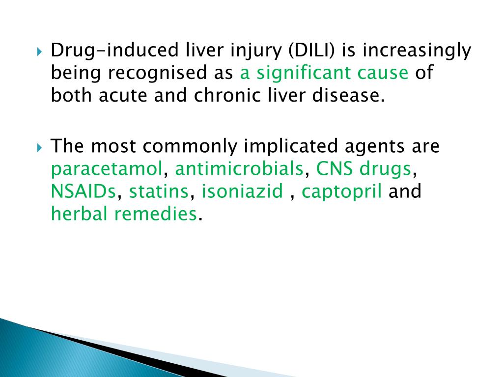 PPT - Diagnosis, management and prevention of drug-induced liver injury PowerPoint Presentation ...