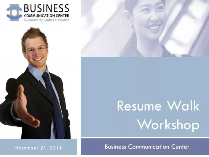 PPT - Resume Walk Workshop PowerPoint Presentation, free download - ID ...
