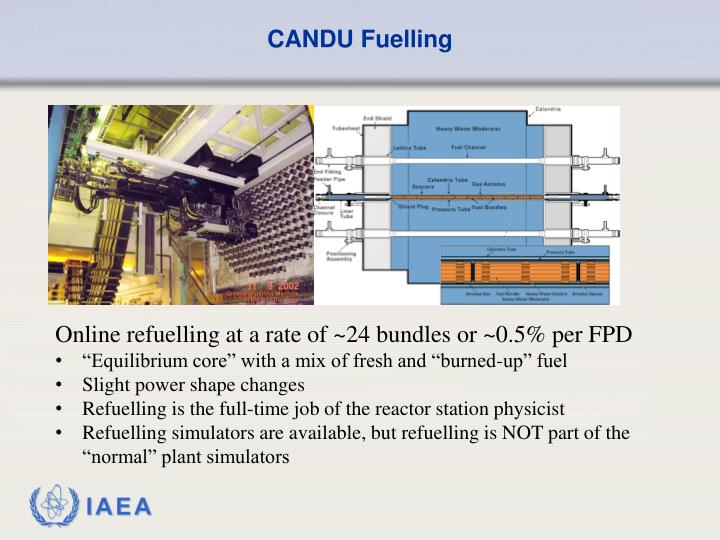 PPT - Overview of CANDU Reactor Technology and the CANDU 9 Simulator ...