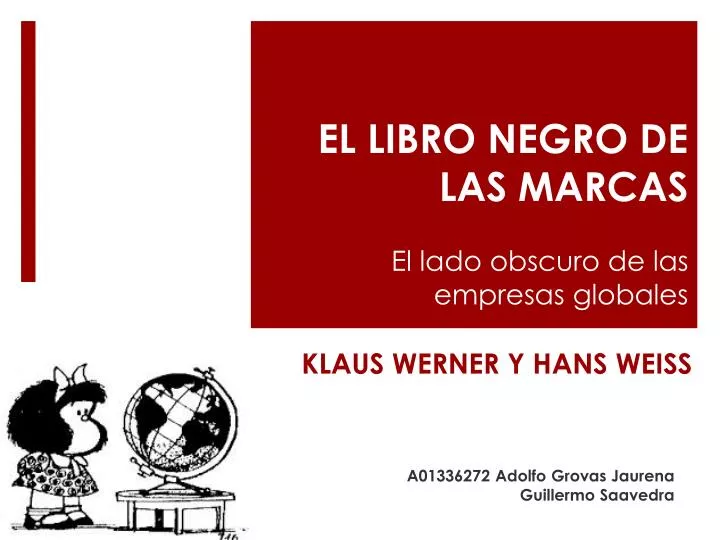 PPT - KLAUS WERNER Y HANS WEISS PowerPoint Presentation, free download ...