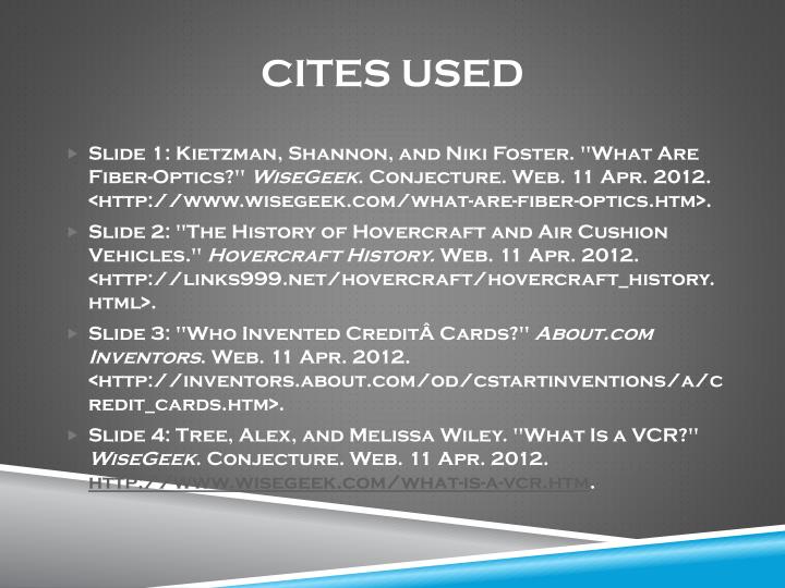 PPT - INVENTIONS OF THE 1950s PowerPoint Presentation - ID:1542870