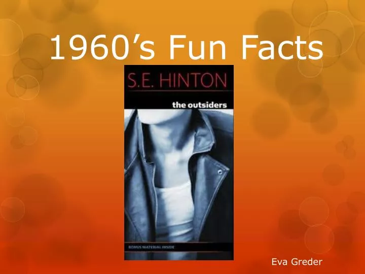 PPT - 1960’s Fun Facts PowerPoint Presentation, free download - ID:1543133