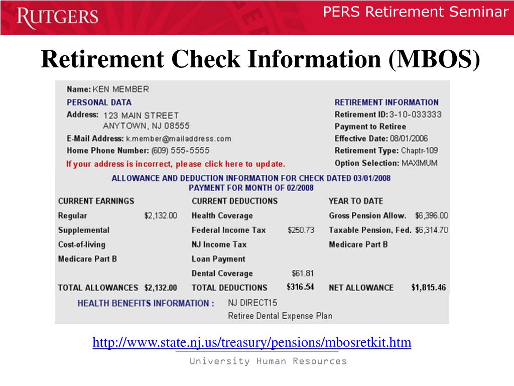 PPT - Welcome to the Public Employees’ Retirement System (PERS ...