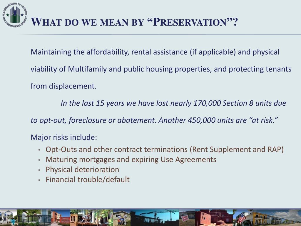 PPT - Preserving Multifamily Housing HUD Policy Update Los Angeles ...