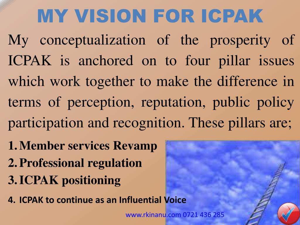 PPT - ICPAK COUNCIL MEMBER 2014-2017 CPA ROSEMARY KINANU GITUMA ‘MY ...