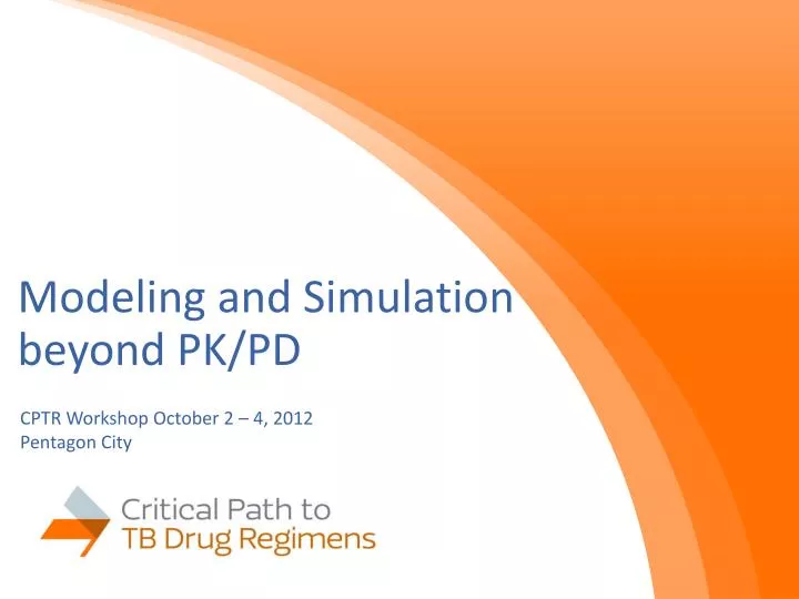 PPT - Modeling and Simulation beyond PK/PD PowerPoint Presentation ...