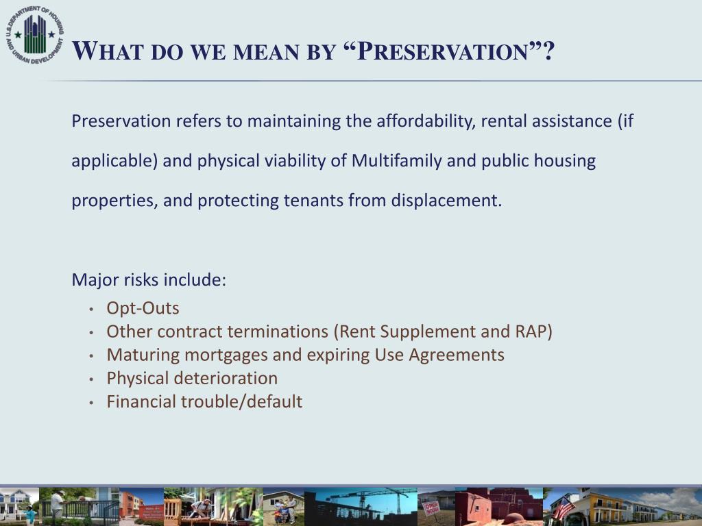 PPT - HUD Rental Housing Policy, 2011-2012: Answering the Call Housing ...