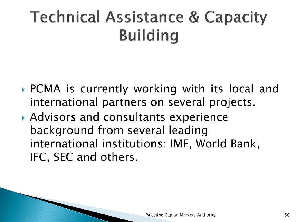 PPT - PALESTINE CAPITAL MARKETS AUTHORITY Financial Sectors PowerPoint ...