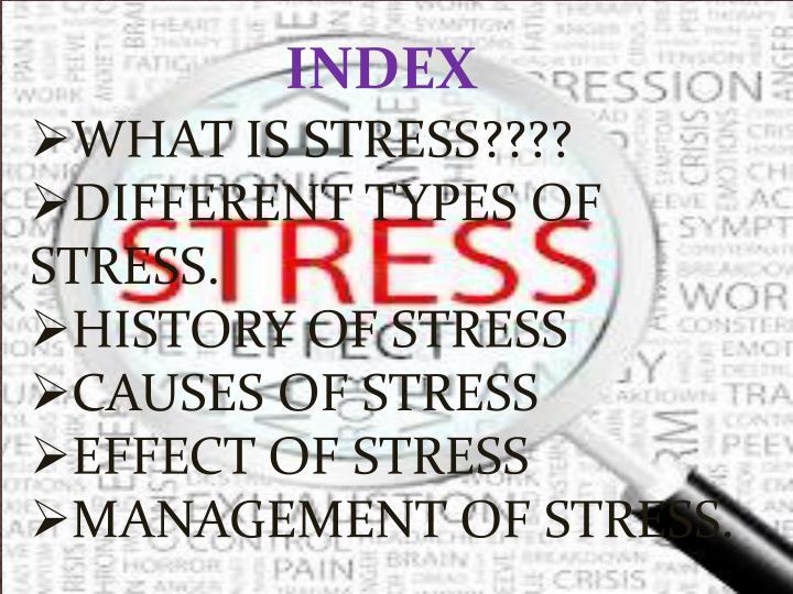 PPT - UNDERSTANDING AND MANAGING STRESS. PowerPoint Presentation - ID ...