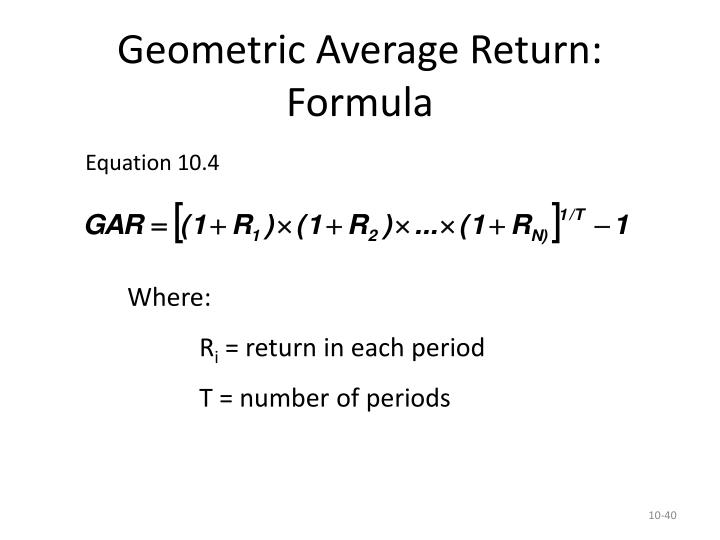 PPT - Lessons From Capital Market History: Return & Risk PowerPoint ...