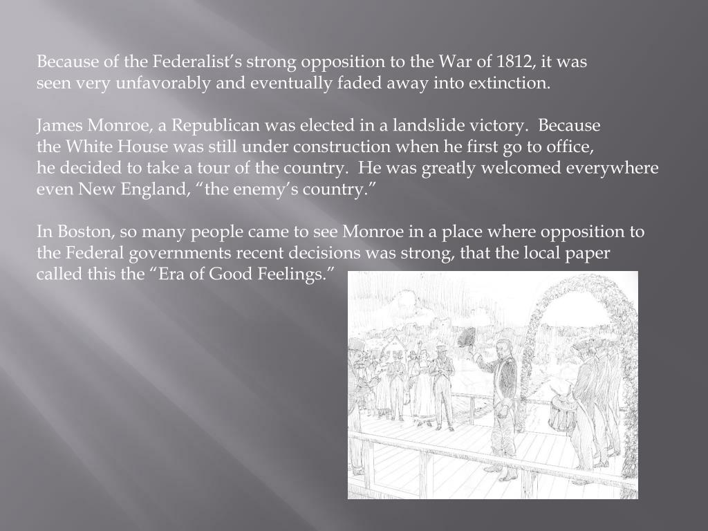 PPT - James Monroe The Fifth President 1817 - 1825 PowerPoint ...