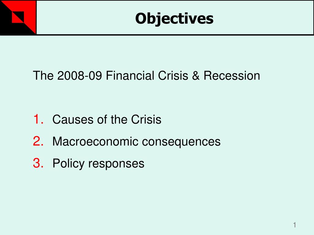 PPT - Ohio Wesleyan University Goran Skosples 12. The Great Recession ...