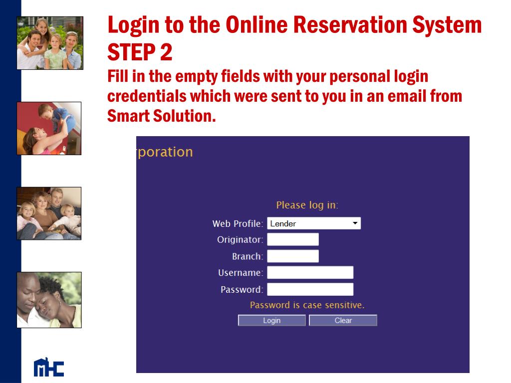 PPT - Online Reservation Step by Step Instructions PowerPoint ...