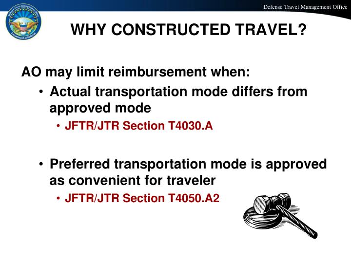 PPT - T-200 CONSTRUCTED TRAVEL IN DTS PowerPoint Presentation - ID:1545987