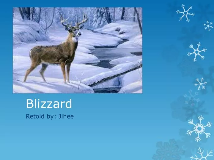 PPT - Blizzard PowerPoint Presentation, free download - ID:1546047