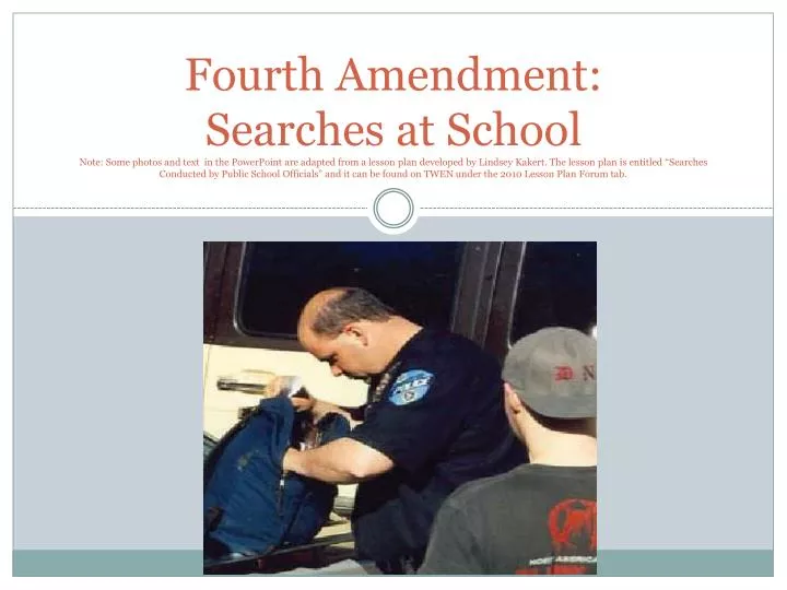 PPT - What IS the Fourth Amendment? PowerPoint Presentation, free ...