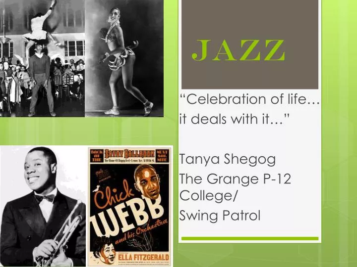 PPT - Jazz PowerPoint Presentation, free download - ID:1546329