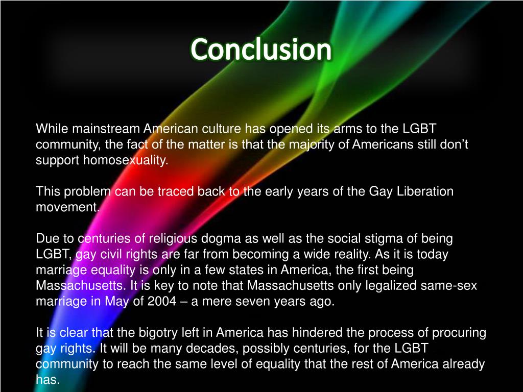 PPT - Gay Rights Movement in America PowerPoint Presentation, free ...