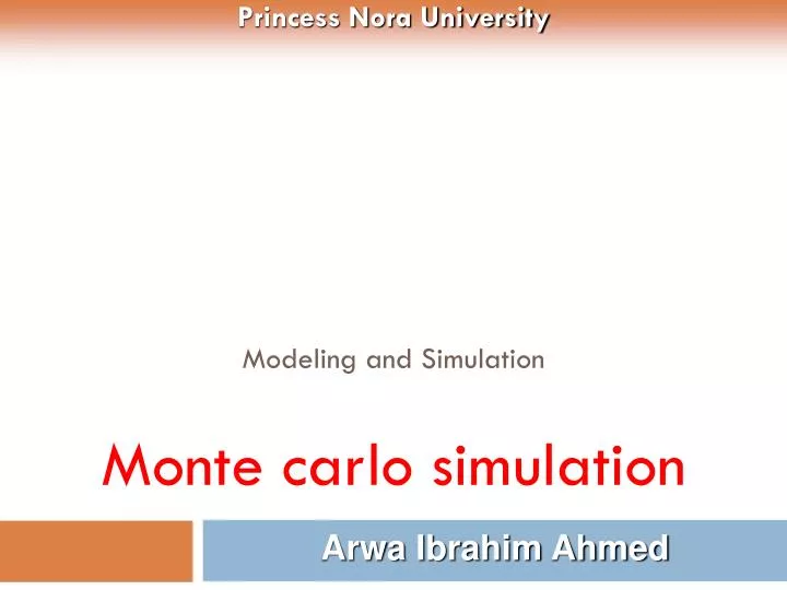Ppt Modeling And Simulation Monte Carlo Simulation Powerpoint Presentation Id 1546828