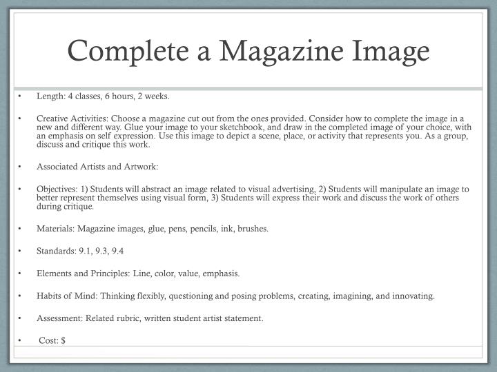 PPT - Self Discovery Sketchbook Curriculum PowerPoint Presentation - ID ...