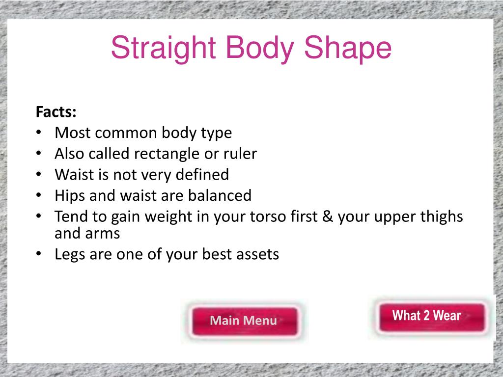 PPT - Shopping Aid What’s My Body Type? PowerPoint Presentation, free ...