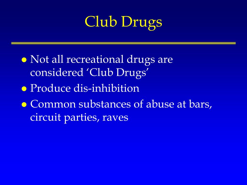PPT - Recreational Drugs, HIV, and Antiretroviral Therapy PowerPoint ...