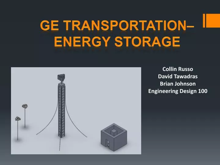 PPT - GE Transportation– Energy Storage PowerPoint Presentation, free ...