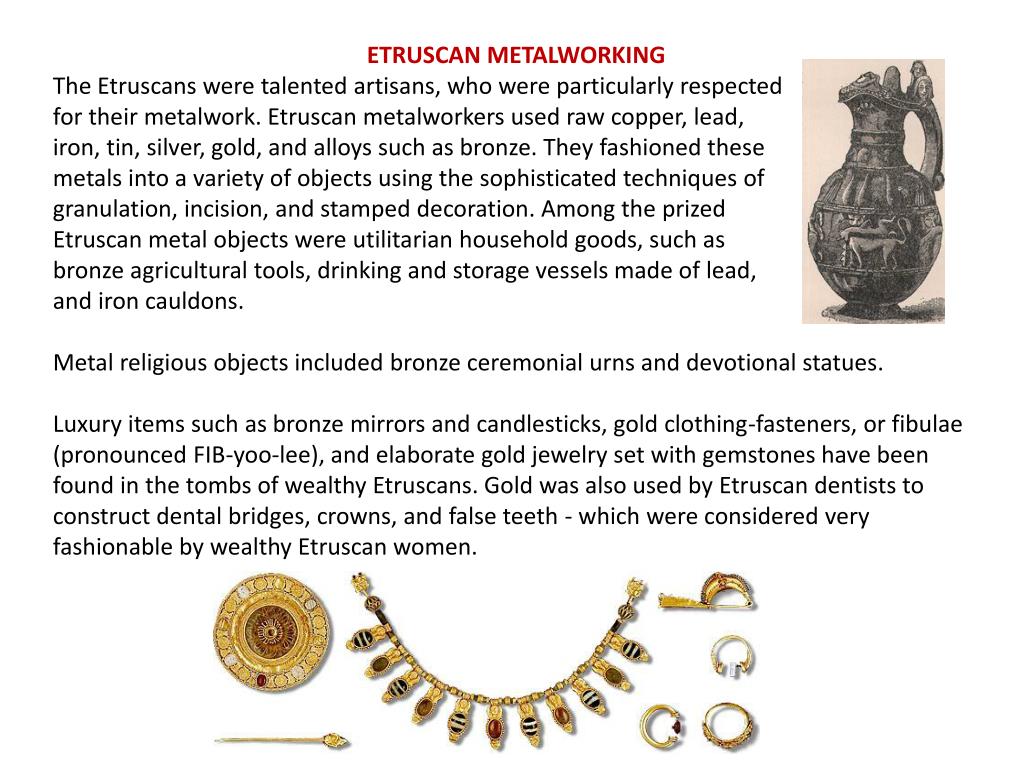 PPT - Discovering Etruscan Influences on Roman Civilization PowerPoint ...