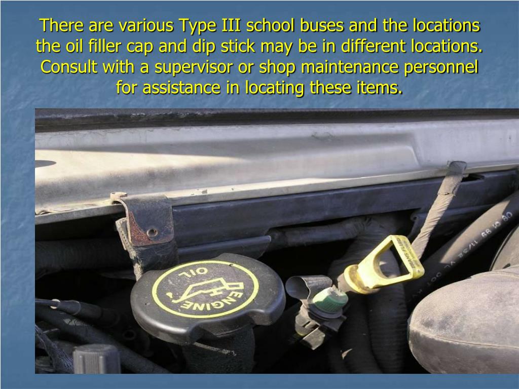 PPT - Type III School Bus Training Including Pre-trip Vehicle ...