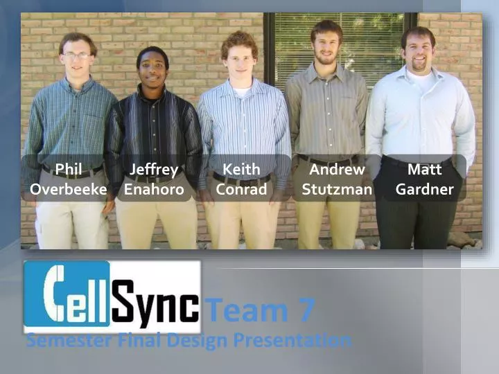 PPT - Team 7 PowerPoint Presentation, free download - ID:1547956