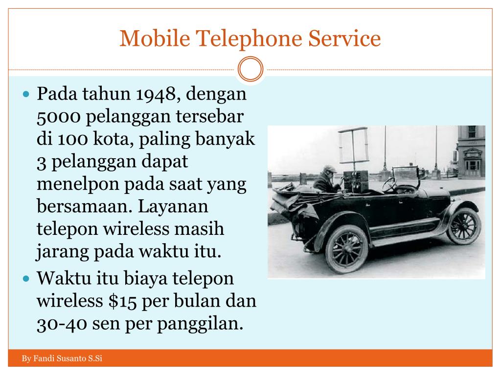 PPT - Perkembangan Telekomunikasi Mobile PowerPoint Presentation, free ...