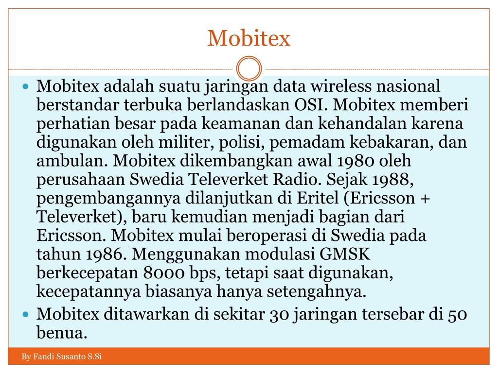 PPT - Perkembangan Telekomunikasi Mobile PowerPoint Presentation, free ...
