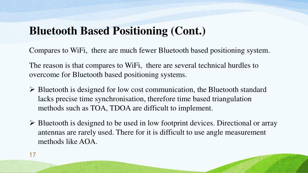 PPT - Bluetooth Positioning using RSSI and Triangulation Methods ... PPT - Bluetooth Positioning using RSSI and Triangulation Methods ...