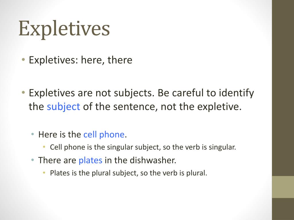 PPT - Subject/Verb Agreement PowerPoint Presentation, free download ...