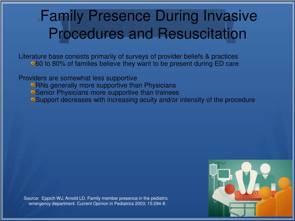 PPT - Family Presence During Resuscitation in the Emergency Department ...
