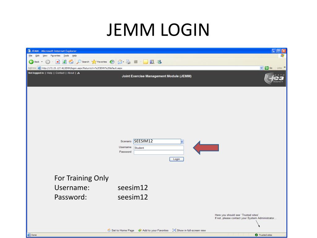 PPT - JEMM EXECUTION MEL-MIL Tracker/Site manager Training PowerPoint ...