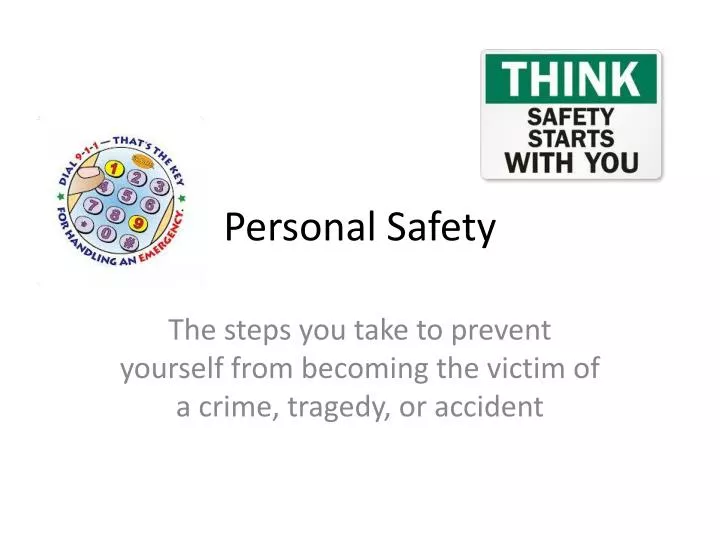 PPT - Personal Safety PowerPoint Presentation, free download - ID:1549511
